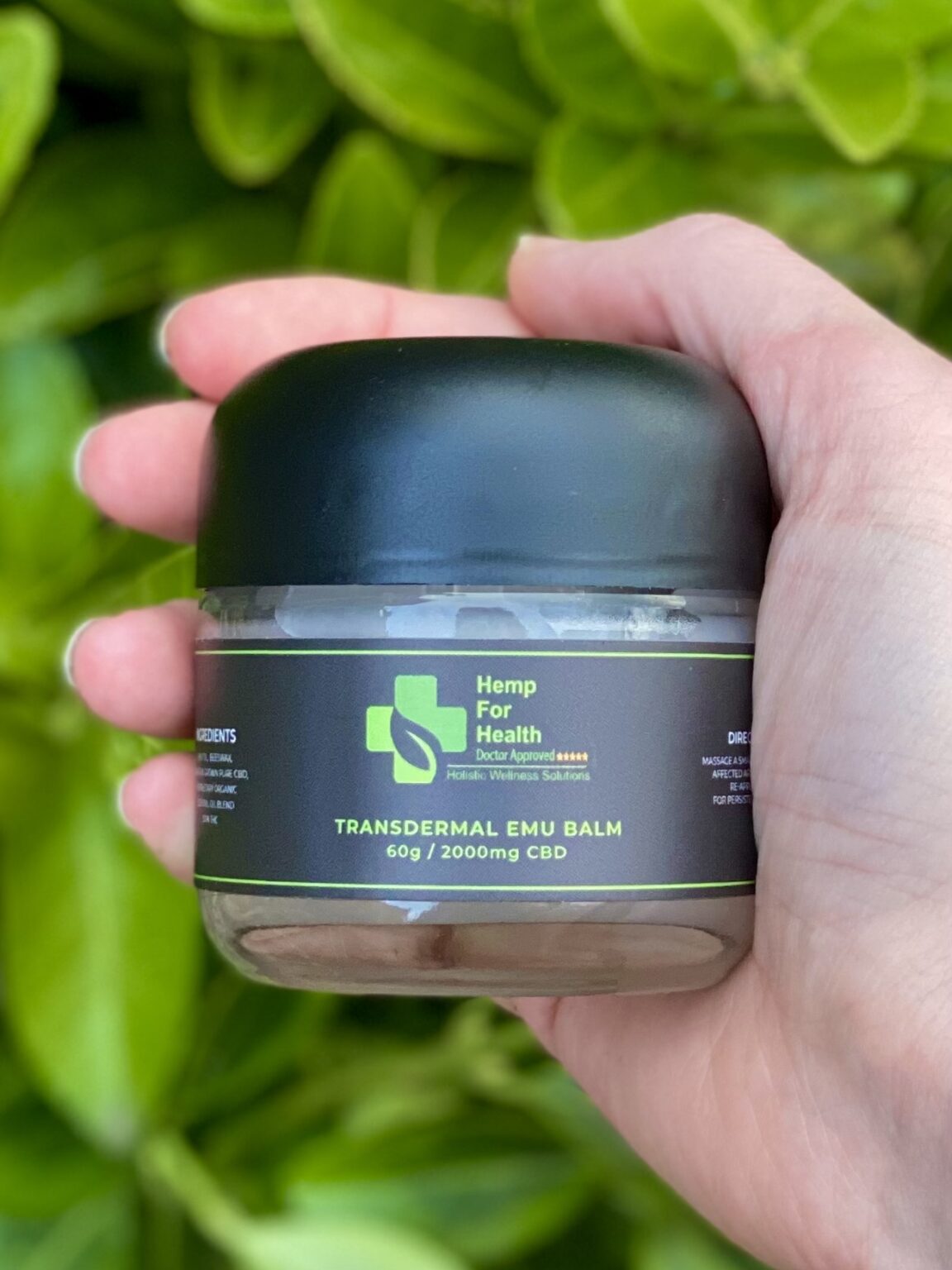 Hemp For Health Transdermal Emu Balm (Theramu) - Columbus Botanical Depot