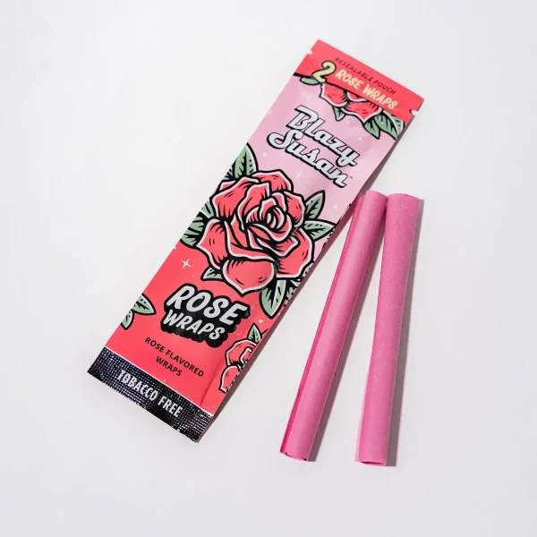 Blazy Susan Rose Blunt Wraps - Columbus Botanical Depot